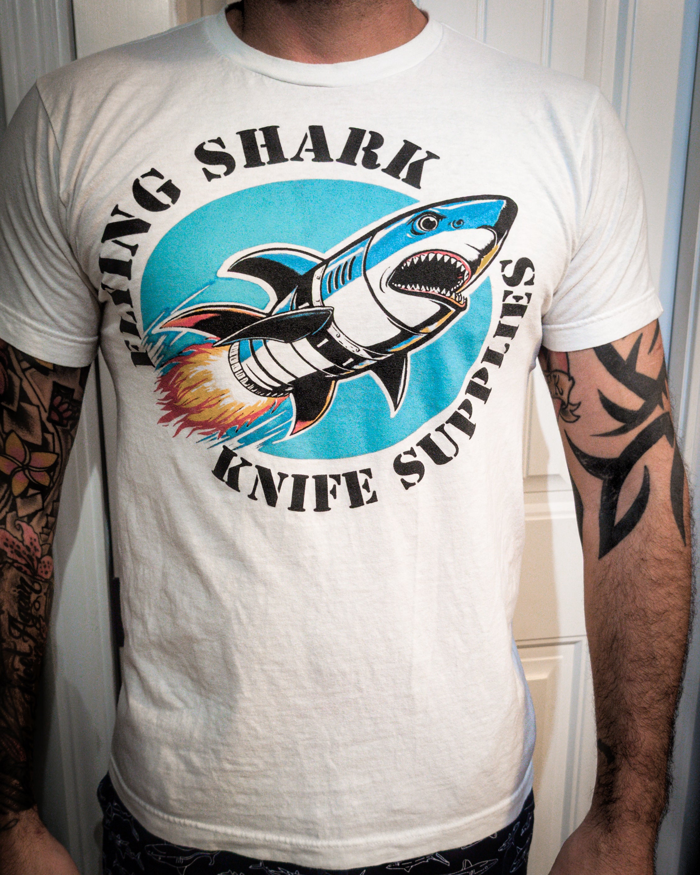 The Rocket Shark Shirt – Flying Shark Supplies